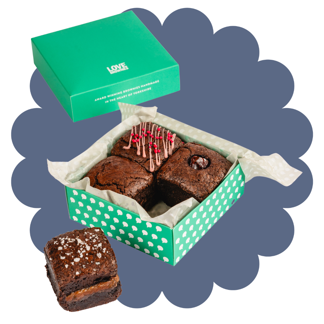 Variety Brownie Gift Box | Mixed Gluten-Free Chocolate Brownies | Love ...
